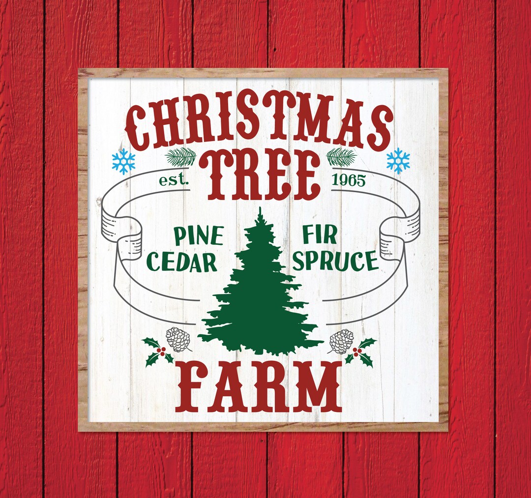 Christmas Tree Farm SVG, Christmas SVG, Christmas, Christmas, Vector ...