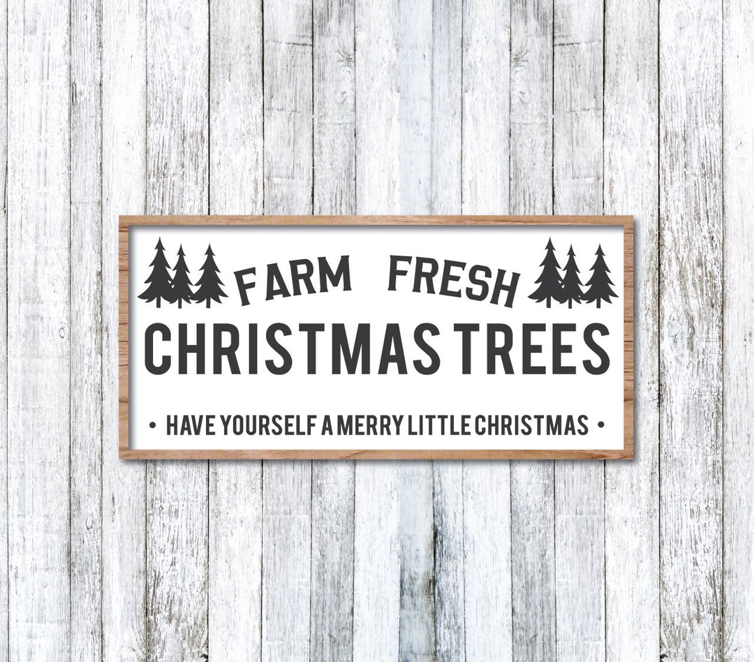 Christmas Tree Farm SVG, Tree Farm Sign, Christmas SVG, Christmas Sign ...