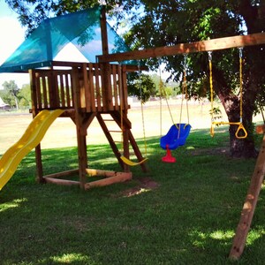 DIY Play Fort Swing Set How-to Book; Digital Downloadable PDF Pattern ...