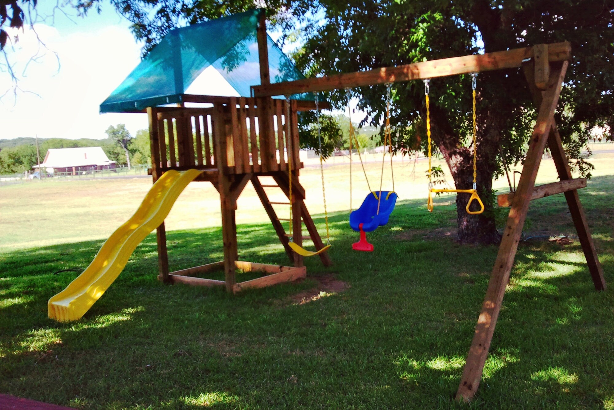 Swing Set Fort Plans