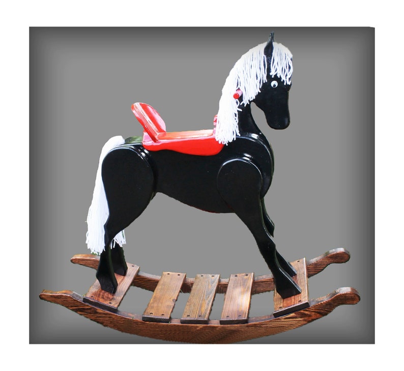 DIY Rocking Horse How-to Book; Digital Downloadable PDF Pattern Plan to ...