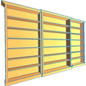 DIY Bookcase How-to Book; Pattern Plan to Easily Build Any Size Custom ...