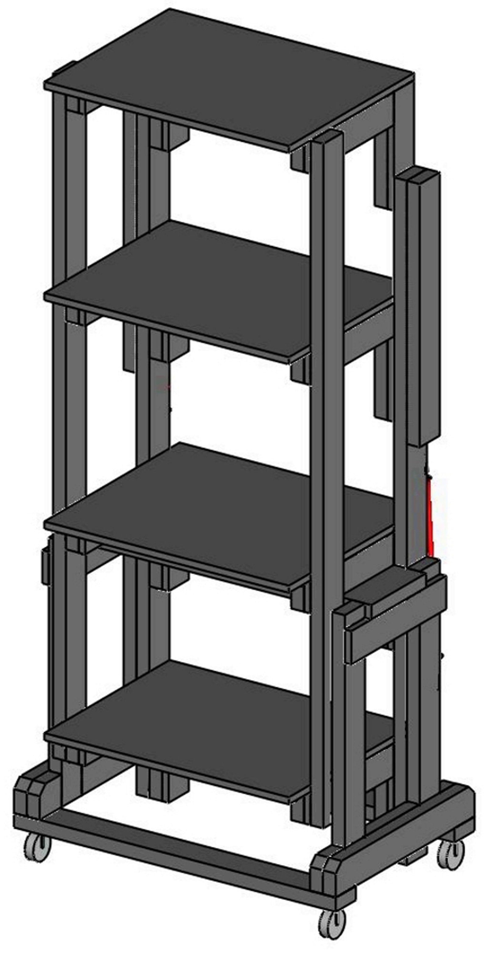 Transforming Shelf to Workbench Plan: DIY Wooworking Project (PDF ...