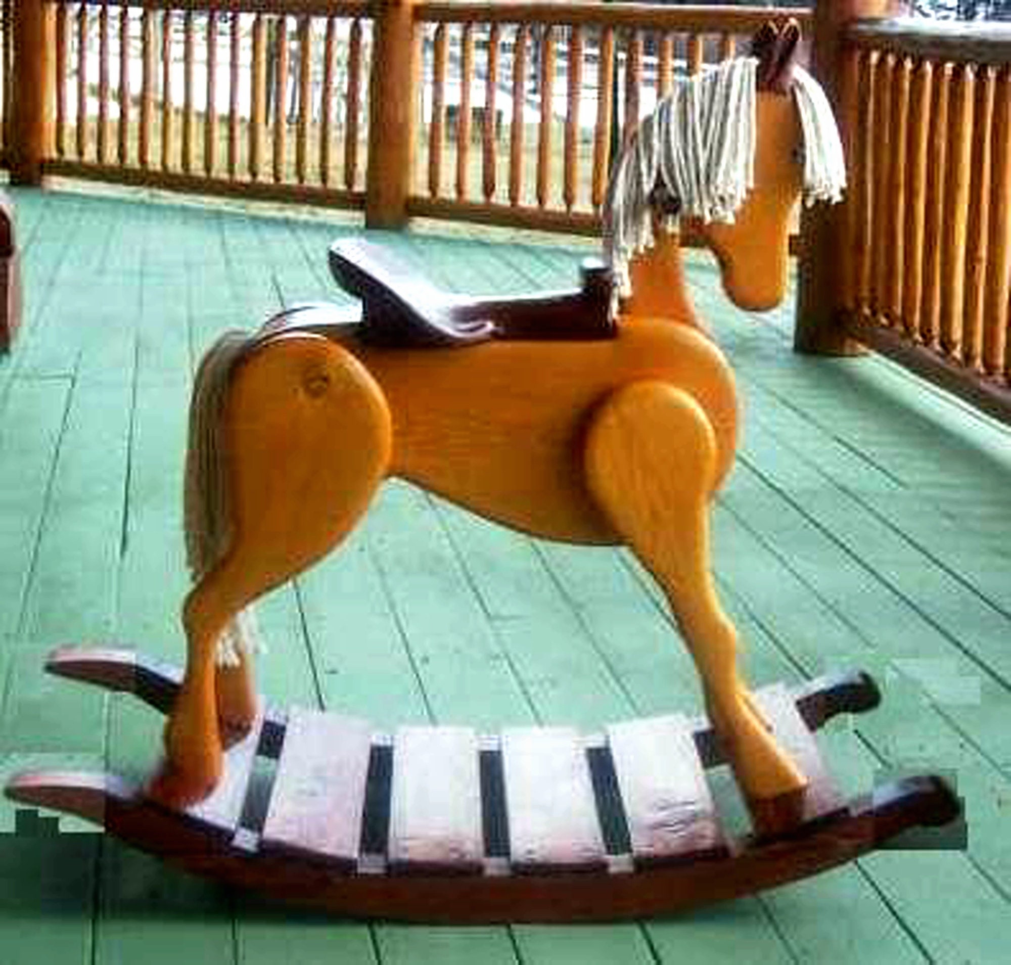 DIY Rocking Horse How-to Book; Digital Downloadable PDF Pattern Plan to ...