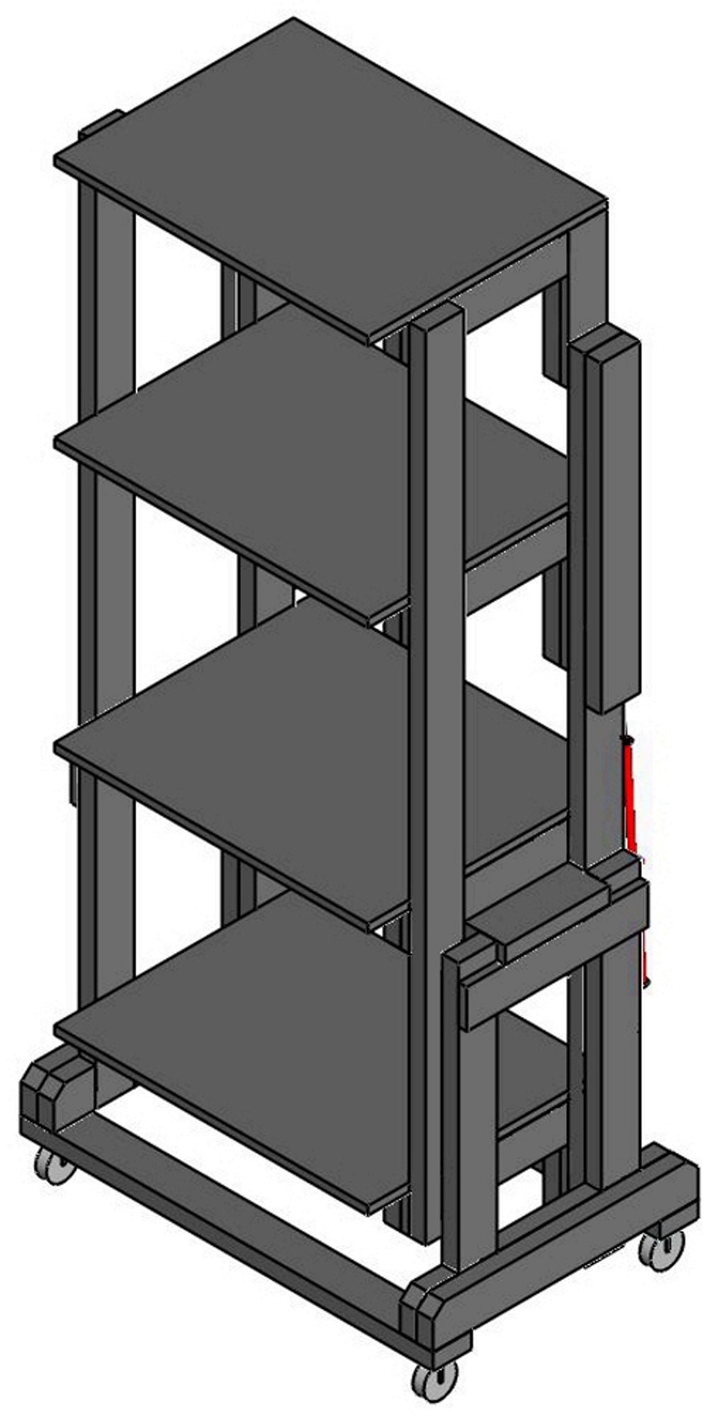 DIY Transforming Shelf to Workbench How-to Book Pattern Plan to Easily ...