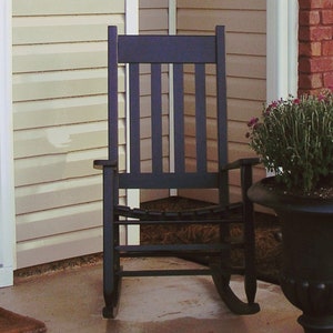 DIY Rocking Chair How-to Book; Pattern Plan to Easily Build Adult Size ...