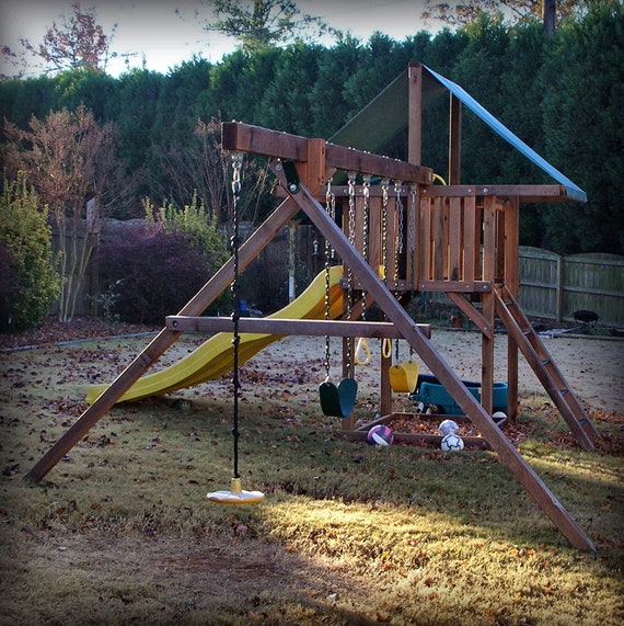 Swing Set Fort Plans