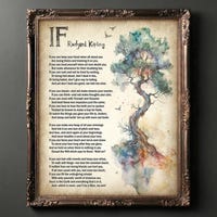 If Rudyard Kipling - Etsy