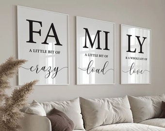 Family Quote Wall Decor - Etsy