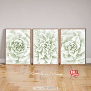 Cactus Print Living Room Wall Decor Living Room Wall Art Print Set ...