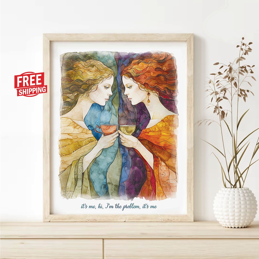 Taylor Swift Poster Art Print Anti Hero Song Lyrics Wall Art Midnights ...