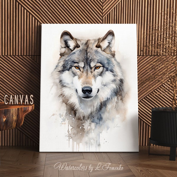 Wolf Paintings - Etsy