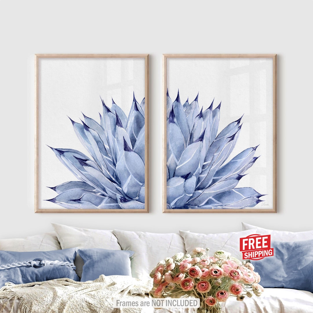 Cactus Decor Cactus Art Boho Wall Decor Bedroom Wall Decor Living Room ...