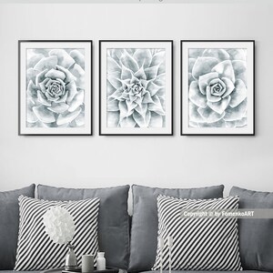 Cactus print Living room wall decor Living room Wall art print | Etsy