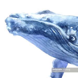 Whale Art Humpback Whale Print Printable Wall Art 3 Piece Poster ...