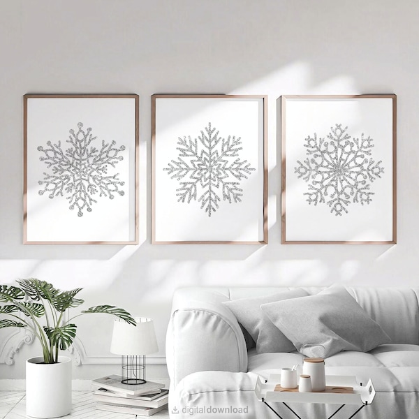 Snowflake Wall Art - Etsy