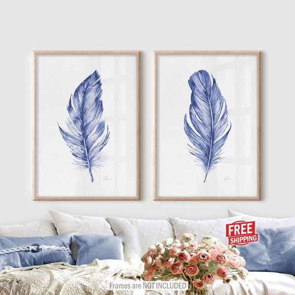 Feather Prints - Etsy