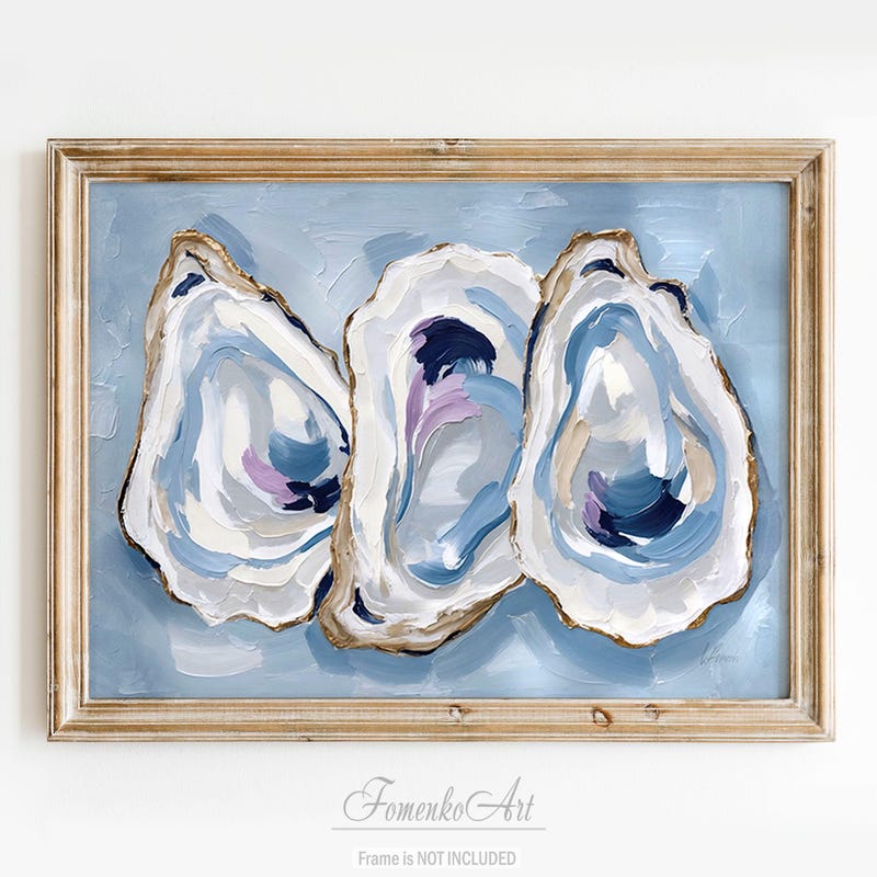 Oyster Shell Art - Etsy
