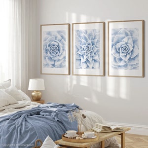 Cactus Art Print Boho Wall Decor Living Room Modern Bedroom Wall Decor ...