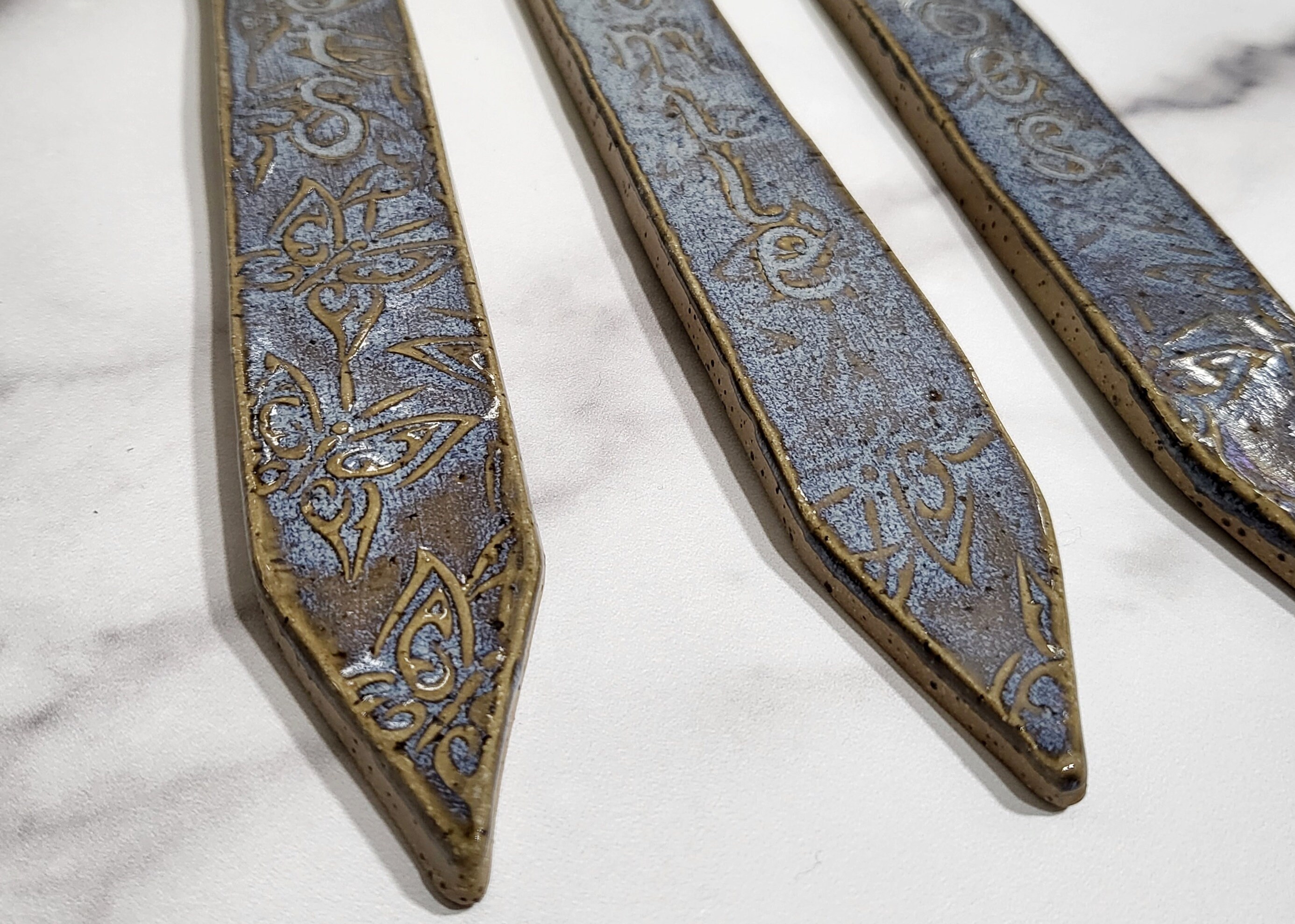 Garden Stakes, Garden Labels, Plant Labels, Herb Labels, Ceramic Labels ...