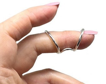 Gold ring splint | Etsy