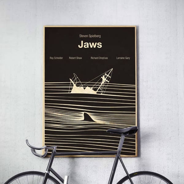 Jaws Poster - Etsy