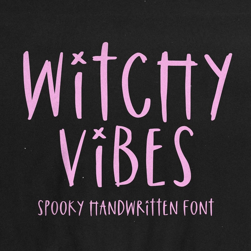 Witch Fonts - Etsy