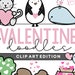 Cute Valentine's Day Clip Art, Love Illustrations, Hearts, Cats, Love ...
