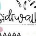 Sidewalk Font - A Fun and Mismatched Font, Fonts for Cricut, Crafting ...