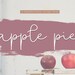 Apple Pie - A Handwritten Script Font - TTF / OTF - Etsy