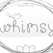 Whimsy - A Whimsical Handwritten Font - TTF / OTF - Etsy
