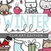 Cute Winter & Christmas Clip Art Christmas Illustrations - Etsy
