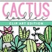 Cactus & Succulents Clip Art Cactus Doodles Illustrations - Etsy