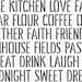Pantry Font - Stencil Font, Farmhouse Font, Cricut Fonts, Modern Font ...
