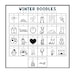 Winter Wishes A Hand-drawn Doodle Font Winter/christmas TTF - Etsy