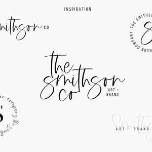 Moonstone Font - Modern Handwritten Script Font, Handlettered, Modern ...