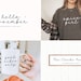 Fall Font Bundle - Handwritten Fonts, Cricut Font Bundle, Farmhouse ...