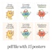 Retro Classroom Poster Set - Retro Characters Posters, Classroom Decor ...