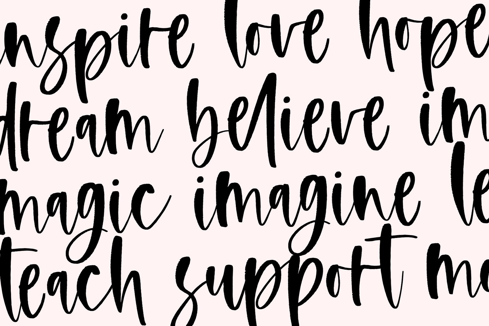 Flashy Font - A Modern Handwritten Script Font, Handlettered, Modern ...