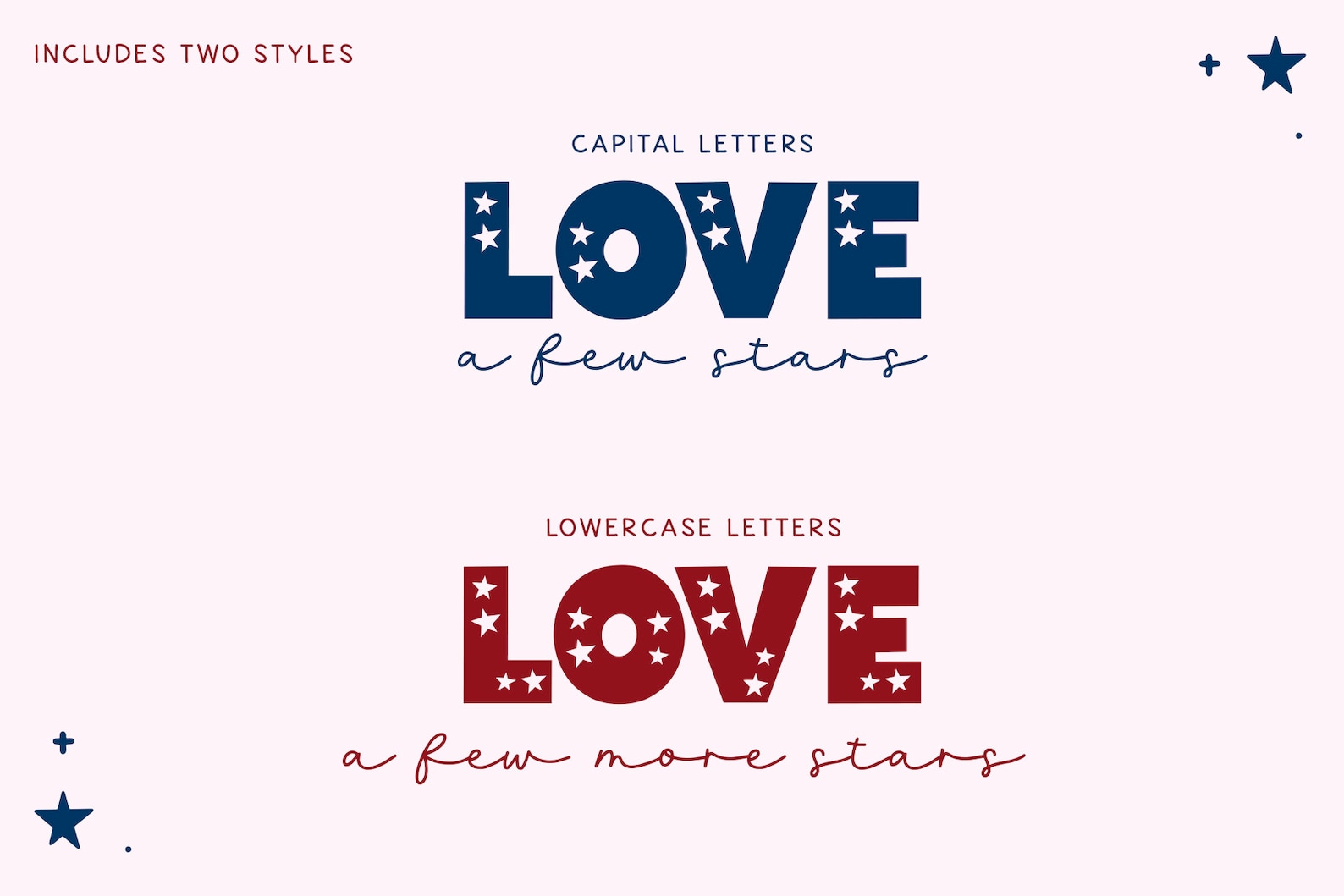 Spark Font Fourth of July Font Cricut Font July 4th Fonts - Etsy