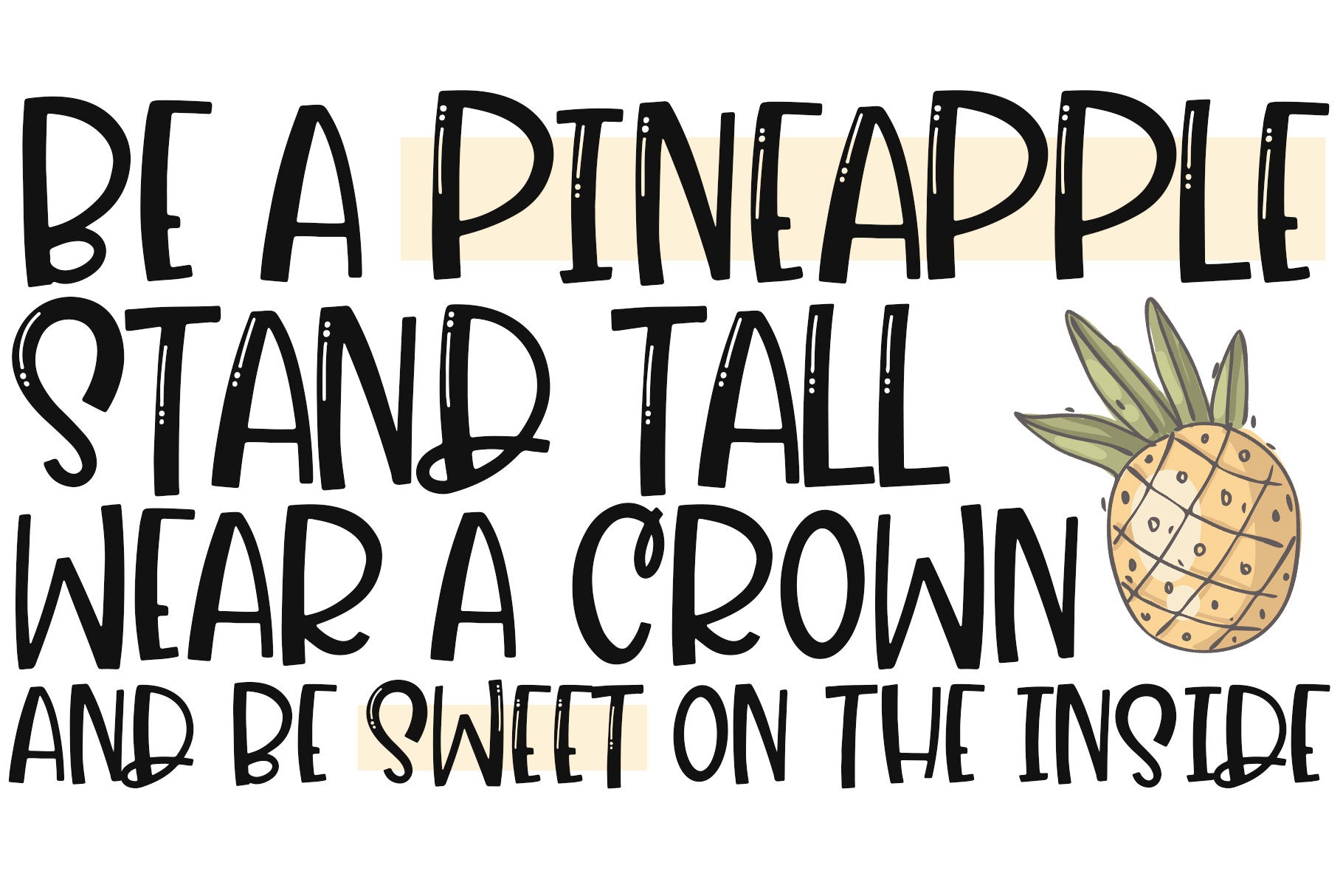 Fruit Cake Font Fun & Quirky Handwritten Font Smooth Font - Etsy