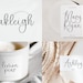 Mini Modern Script Font Bundle Part FOUR - Handwritten Fonts, Cricut ...