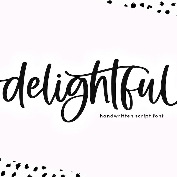 Font With Tails - Etsy