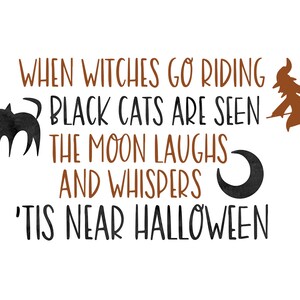 Halloween Moon - Halloween Font With Spooky Silhouettes, Cricut Fonts ...
