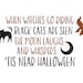 Halloween Moon - Halloween Font With Spooky Silhouettes, Cricut Fonts ...