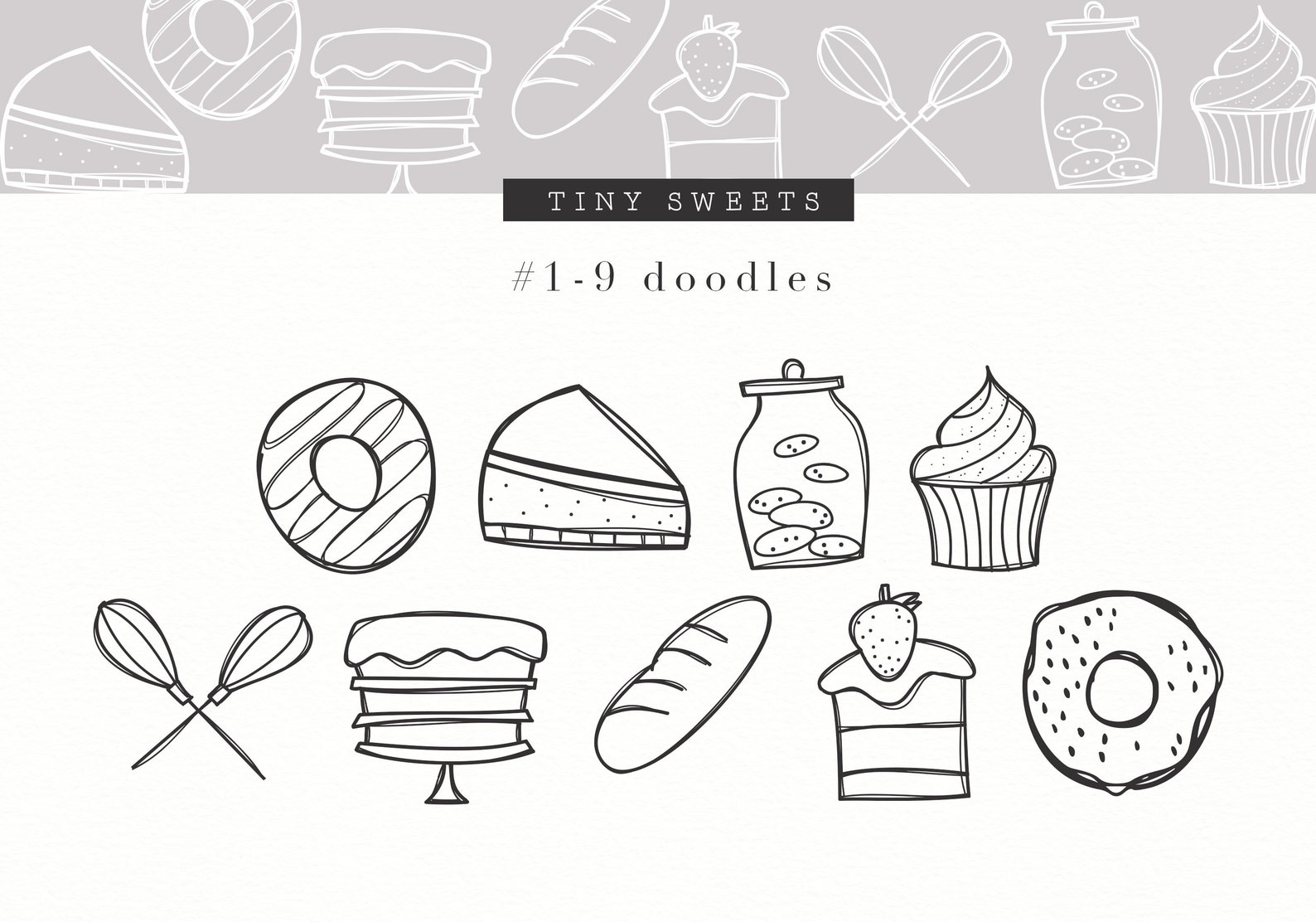 The Bakery A Handwritten Serif and Doodle Font TTF / OTF - Etsy