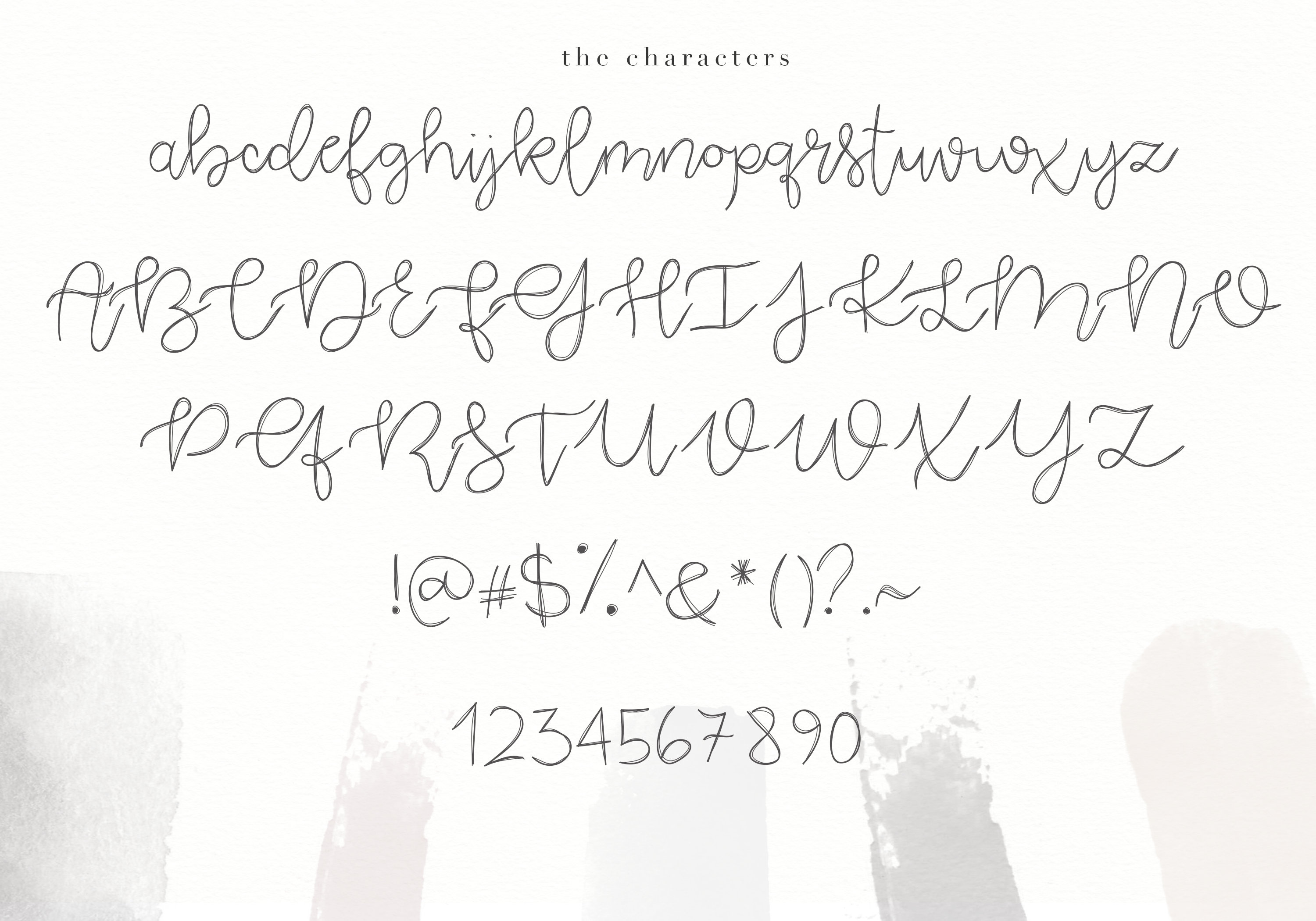 Blooming - Handwritten Script Font - TTF / OTF - Etsy