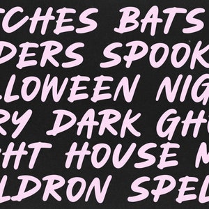 Scary House Font - Halloween Font, Cricut Fonts, Handwritten Font ...