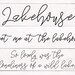 Lakehouse Font Unique Script Font TTF - Etsy