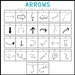 Arrows Font Doodles Dingbat Font TTF - Etsy